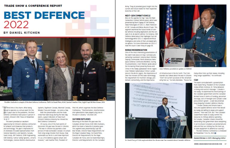 Best Defence Conference